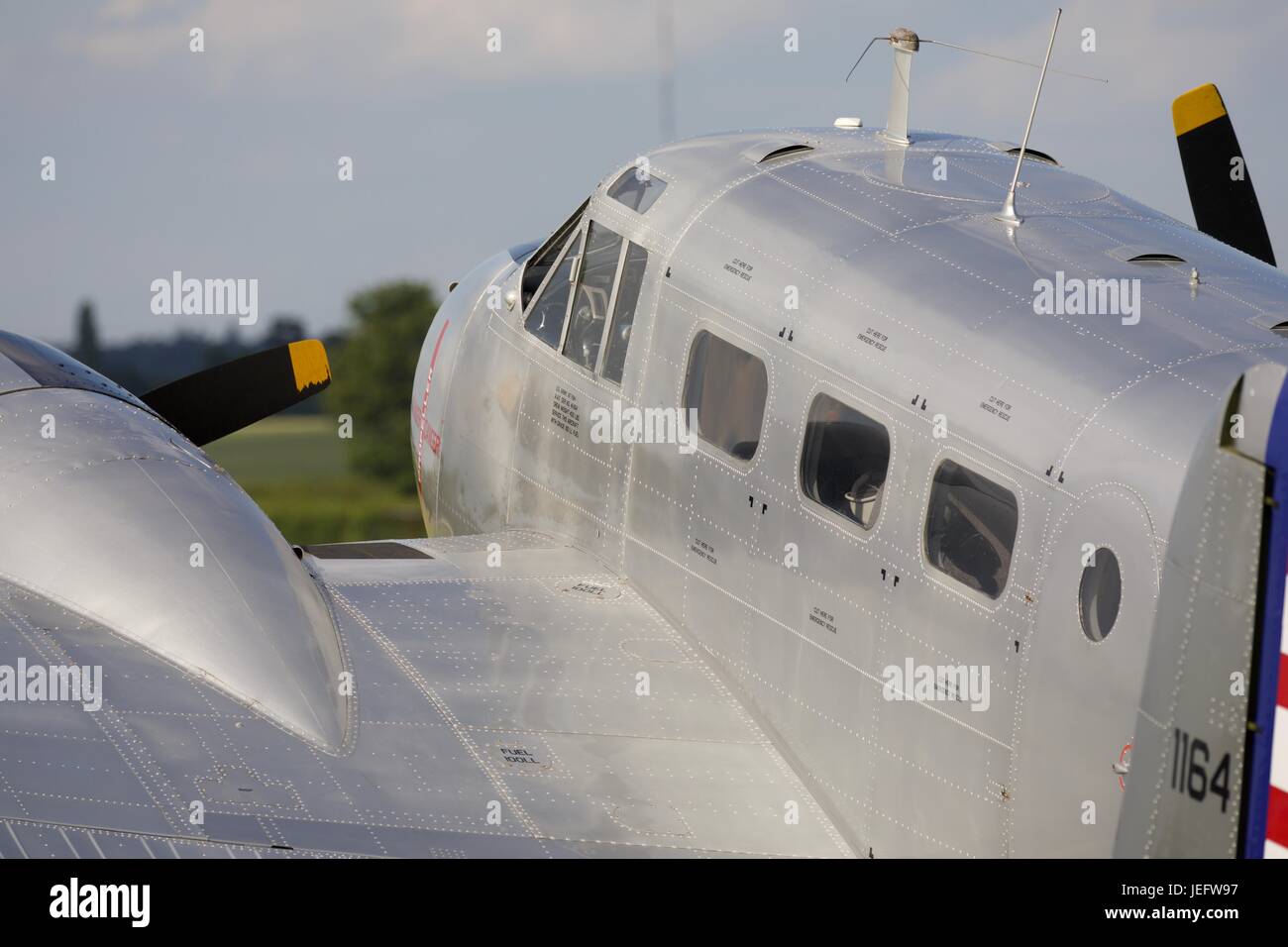 Beechcraft 18 plane hi-res stock photography and images - Alamy