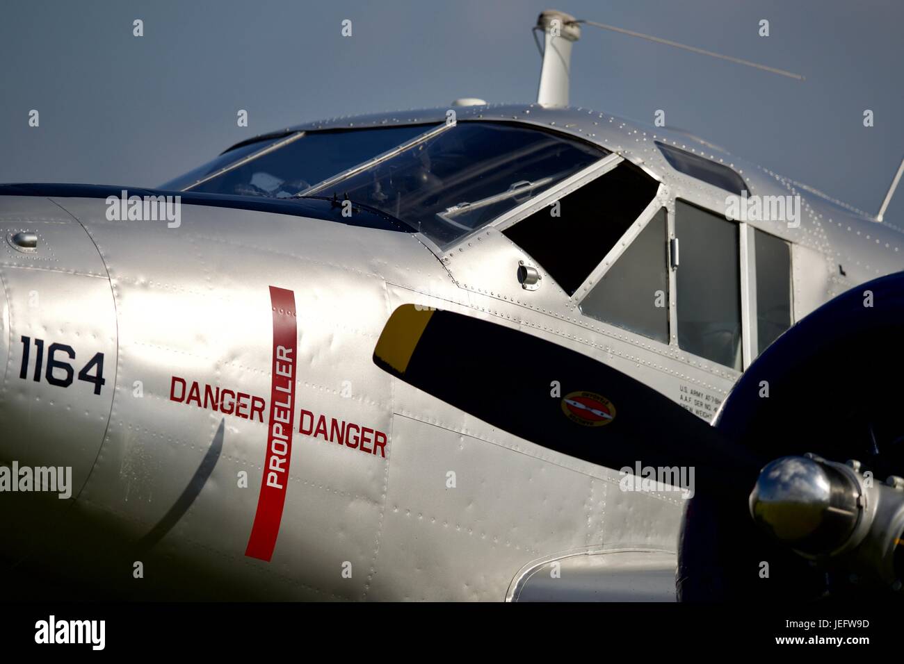 Beechcraft 18 plane hi-res stock photography and images - Alamy