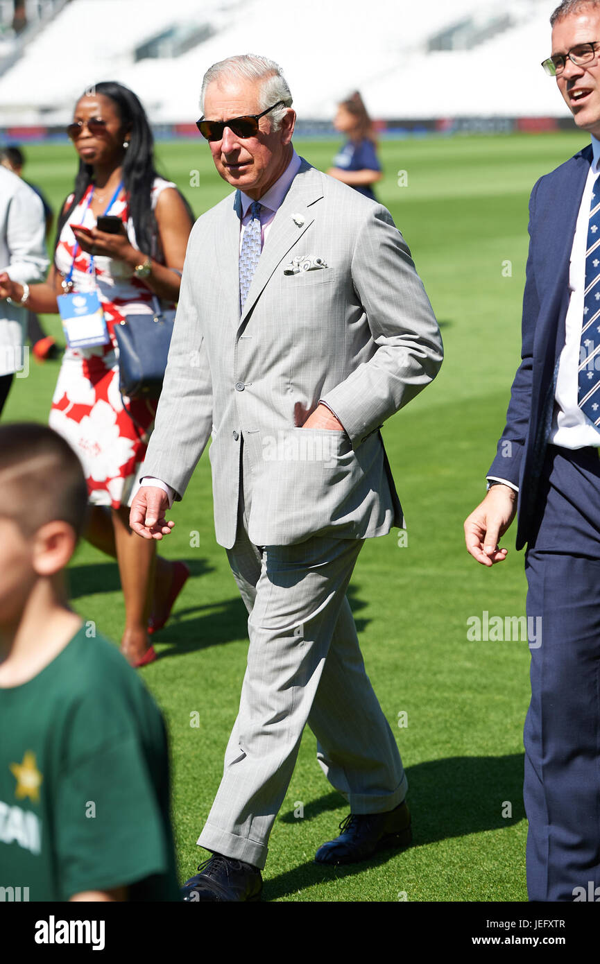 Prince Charles launches the international Cricket Council's ICC ...