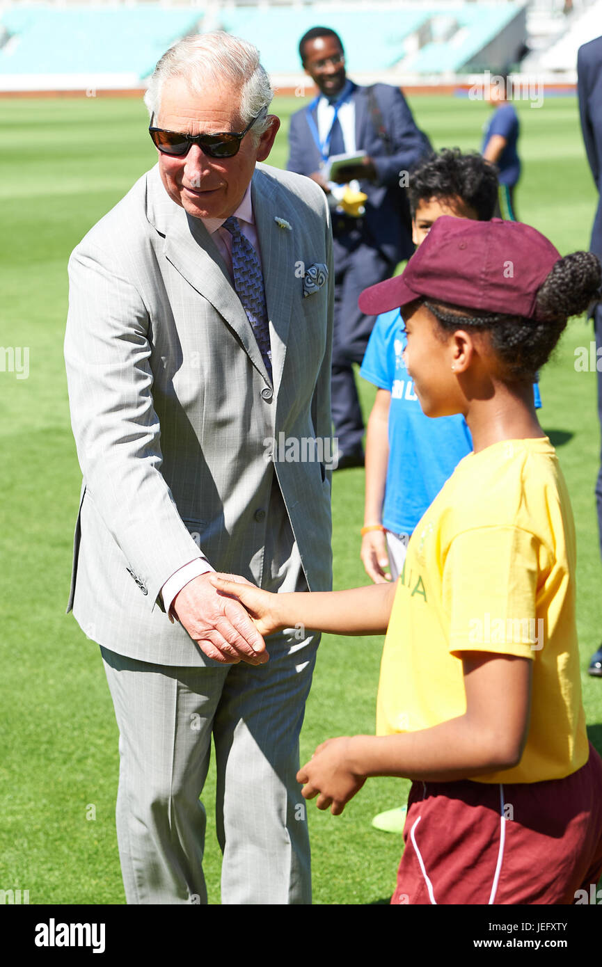 Prince Charles launches the international Cricket Council's ICC ...