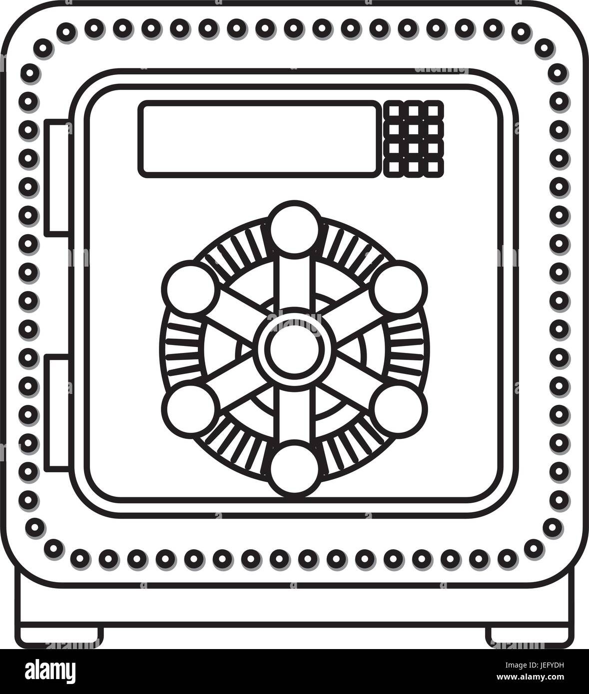 isolated security box Stock Vector Image & Art - Alamy