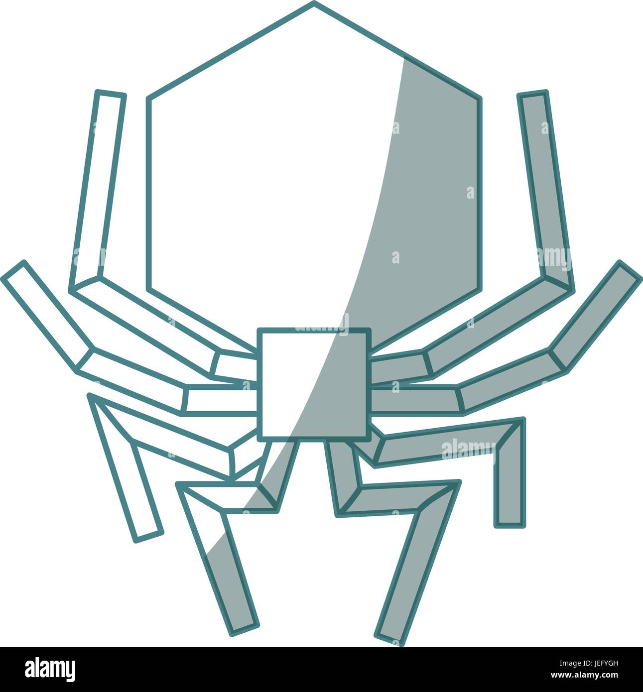 isolated hacker virus spider Stock Vector Image & Art - Alamy