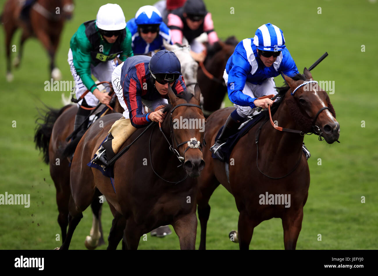 Jockey tom queally at ascot racecourse hi-res stock photography and ...