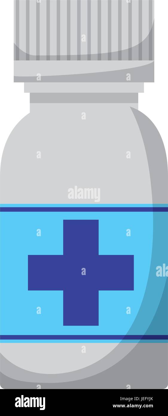 isolated medicine liquid bottle Stock Vector Image & Art - Alamy