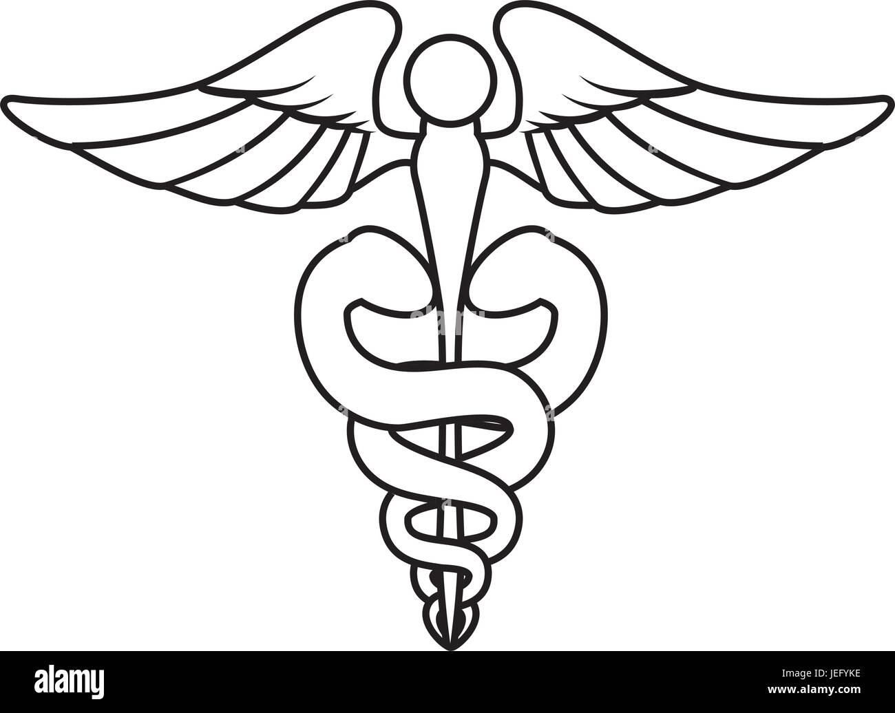 Caduceus Staff Of Hermes High Resolution Stock Photography and Images ...