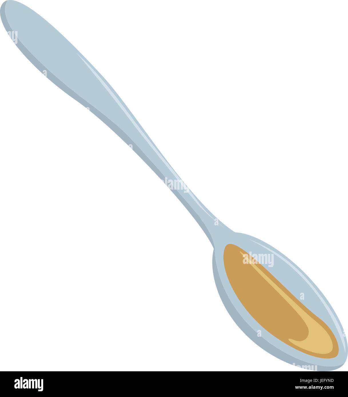 Medicine syrup spoon Stock Vector Images - Alamy