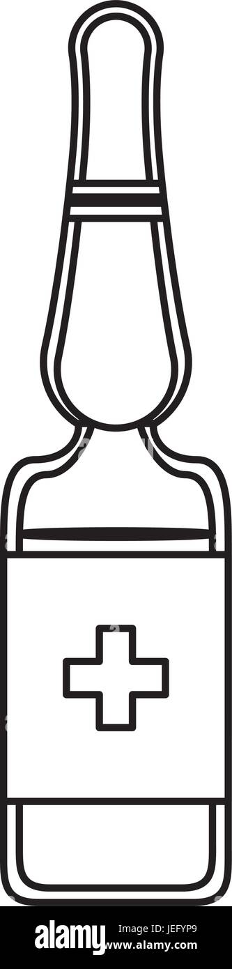 isolated medicine liquid bottle Stock Vector Image & Art - Alamy