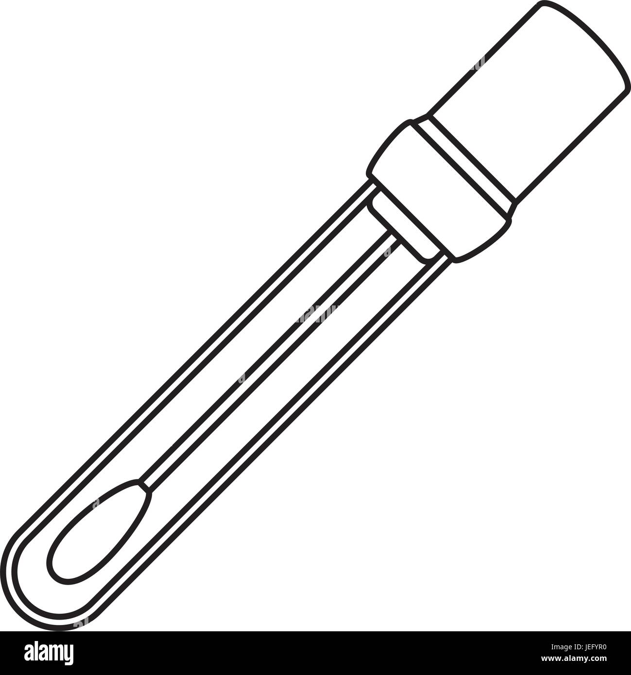 isolated laboratory test bottle Stock Vector Image & Art - Alamy