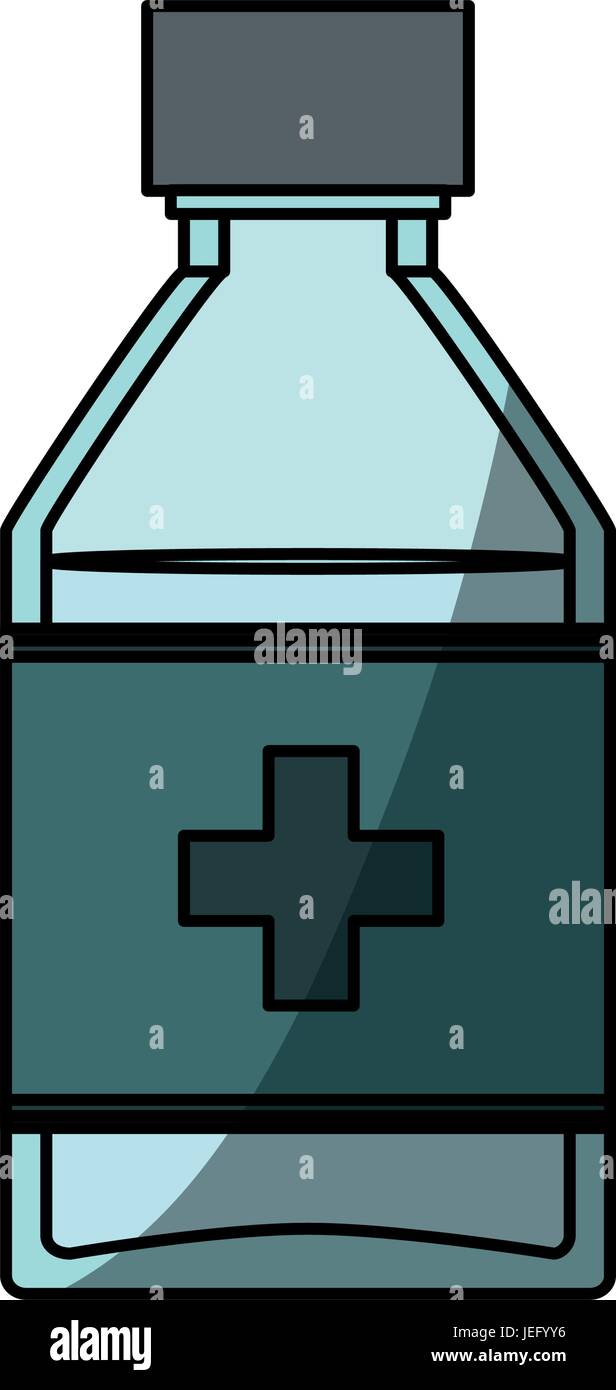 isolated medicine liquid bottle Stock Vector Image & Art - Alamy