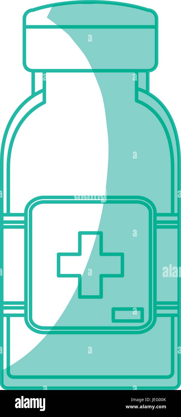 isolated medicine liquid bottle Stock Vector Image & Art - Alamy