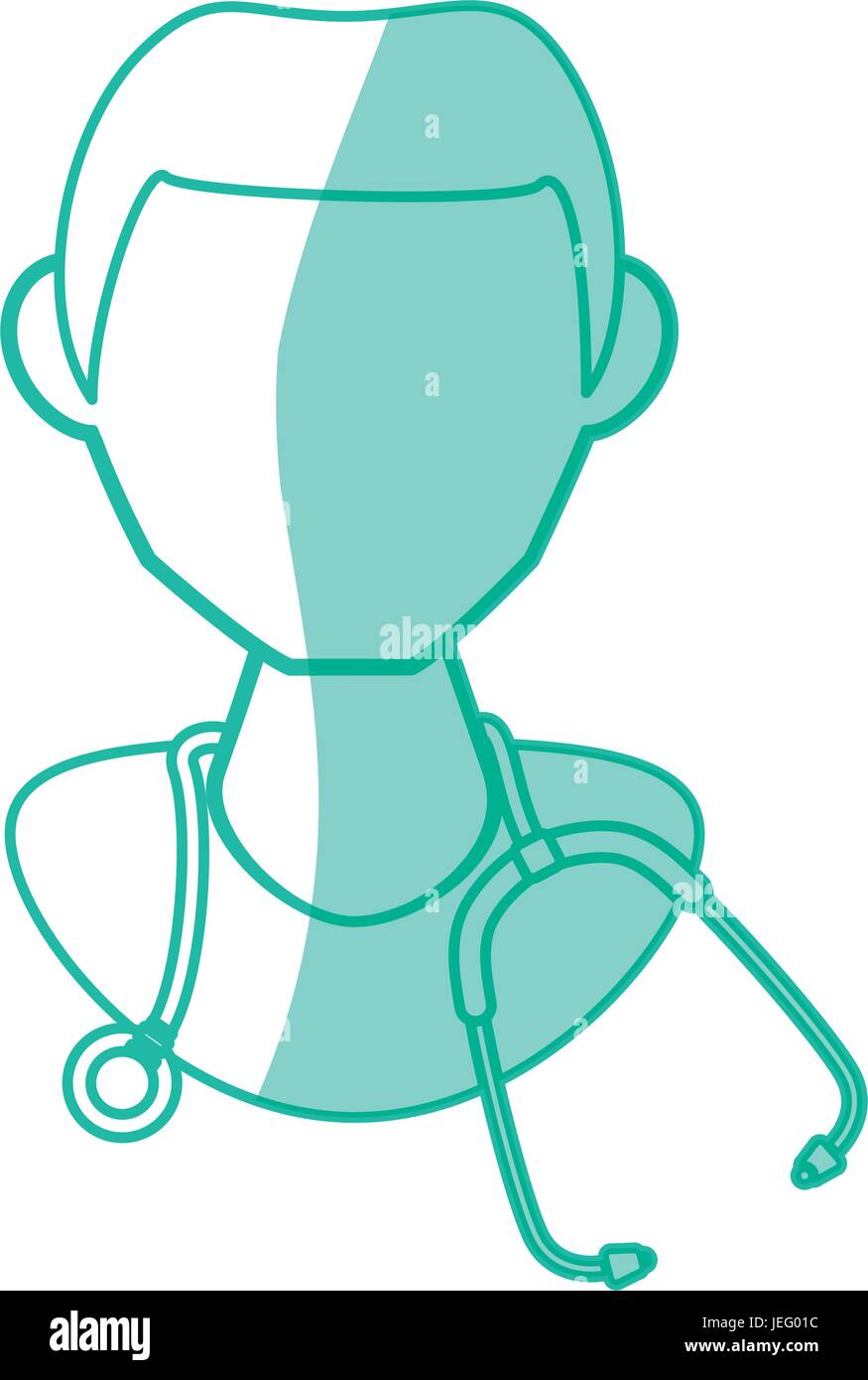 isolated doctor face Stock Vector Image & Art - Alamy