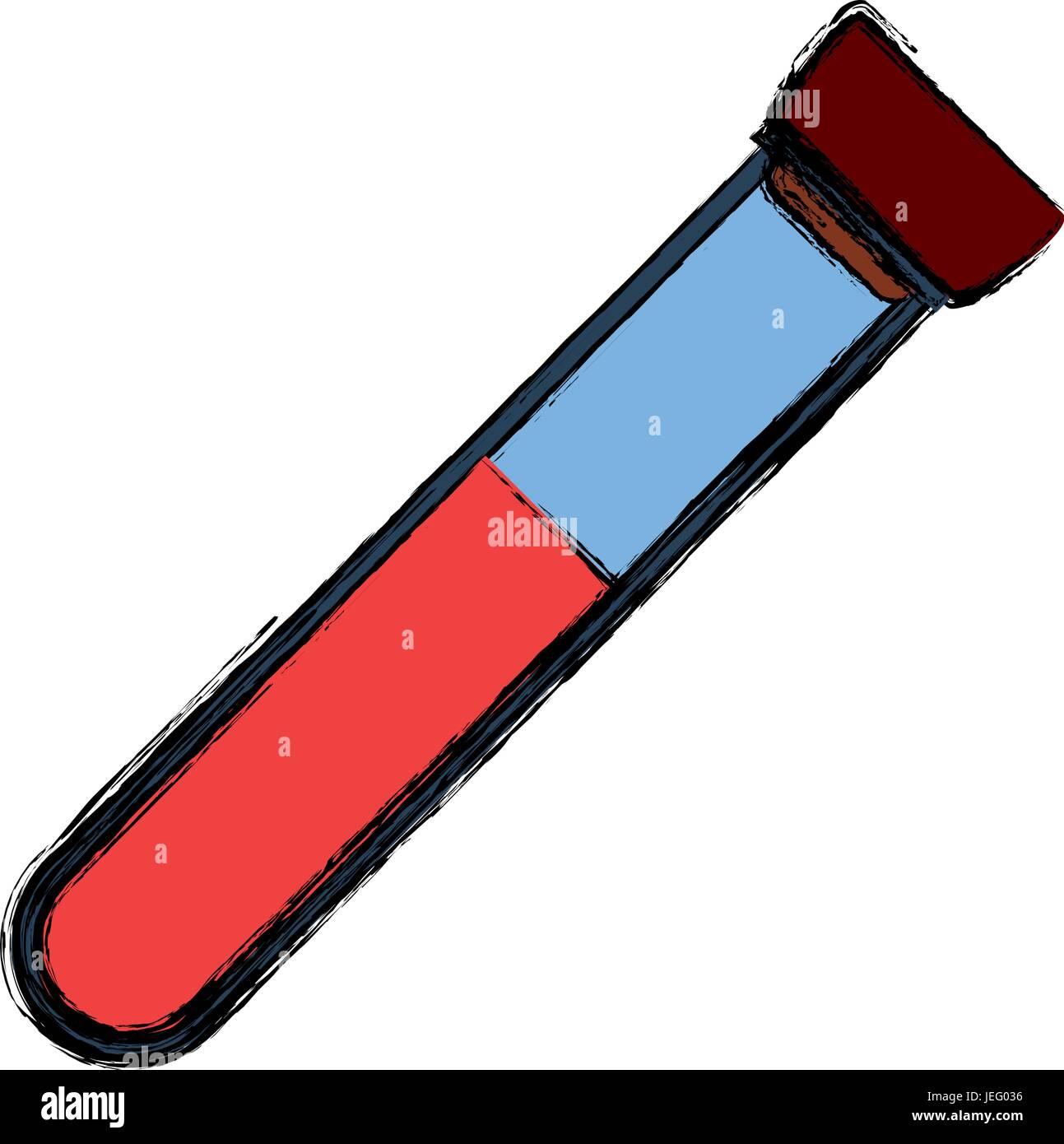isolated blood test bottle Stock Vector Image & Art - Alamy
