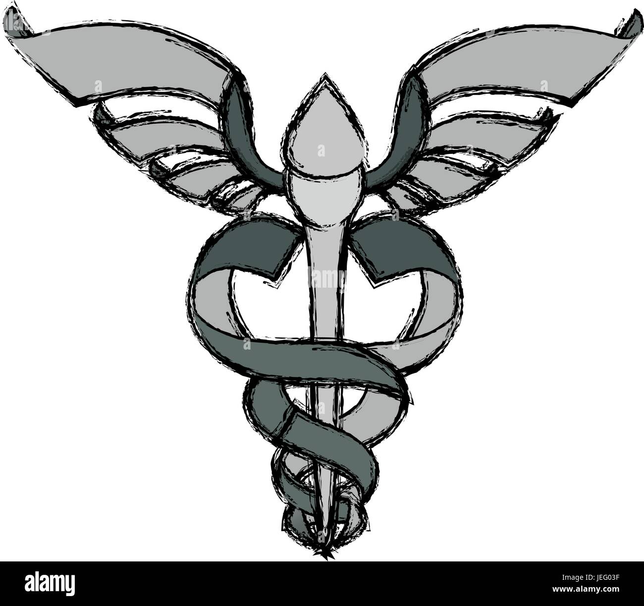 Caduceus, Snake And Staff High Resolution Stock Photography and Images ...