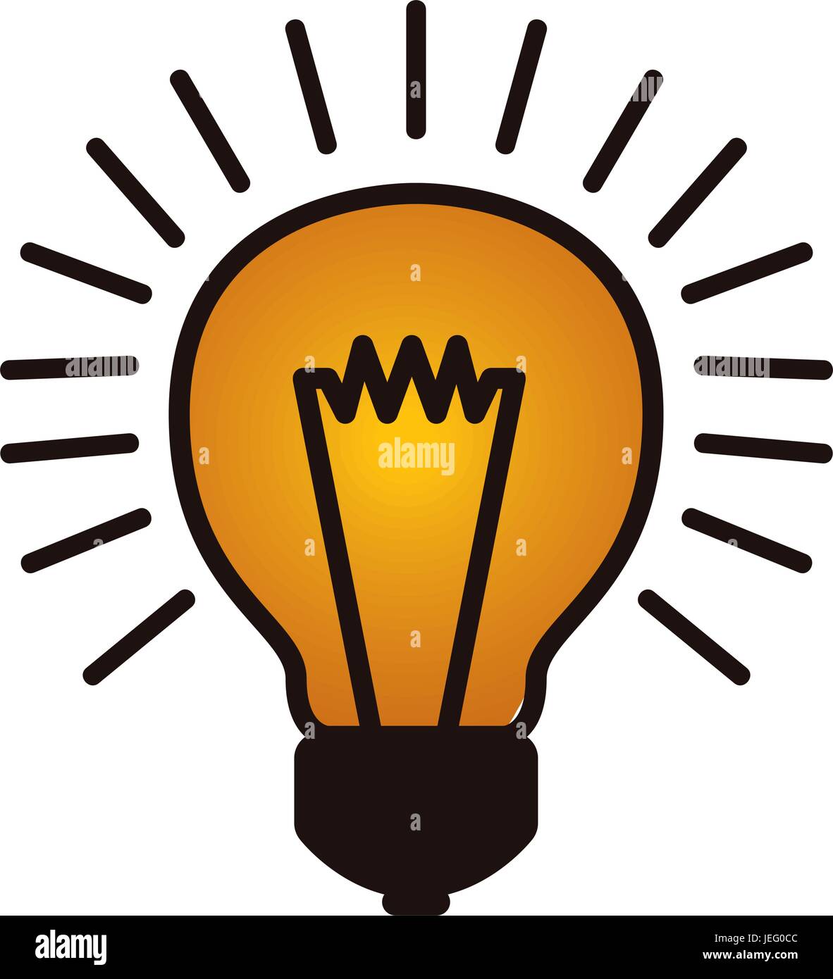 Bulb light energy Stock Vector Image & Art - Alamy