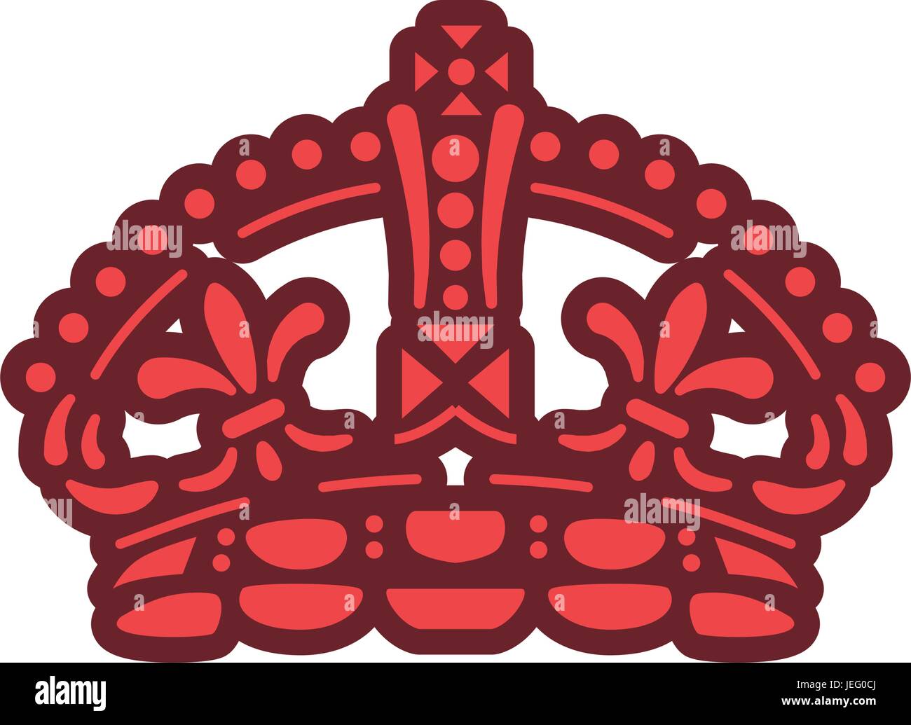 Queen crown symbol Stock Vector Image & Art - Alamy