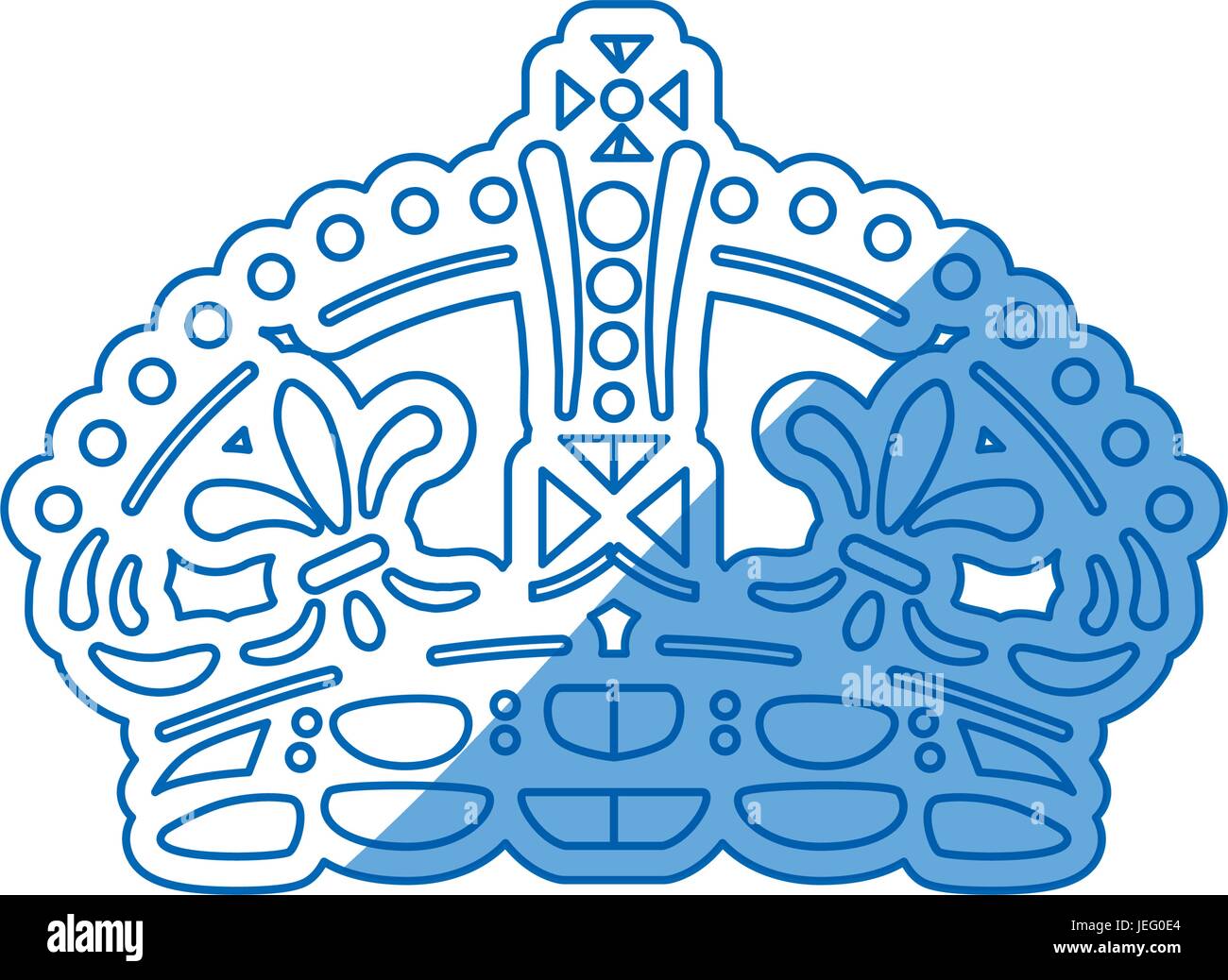 Queen crown symbol Stock Vector Image & Art - Alamy
