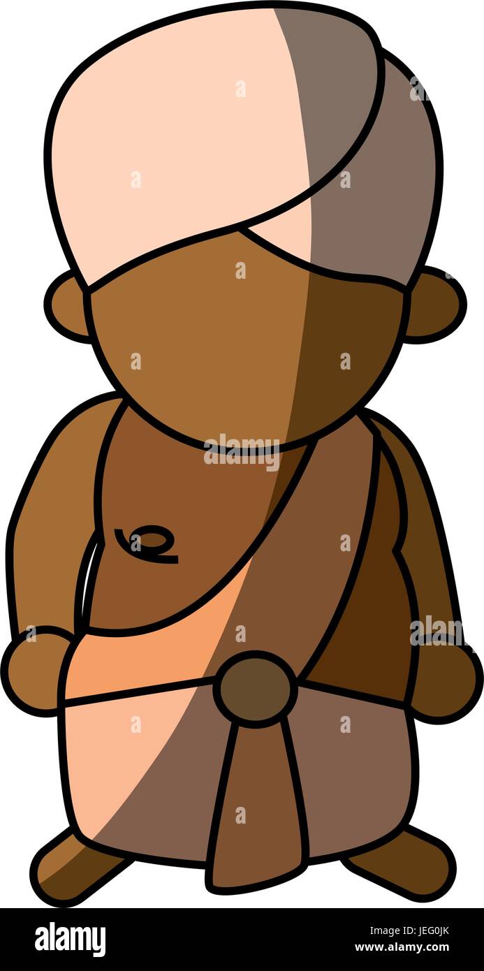Indian ethic man cartoon Stock Vector Image & Art - Alamy