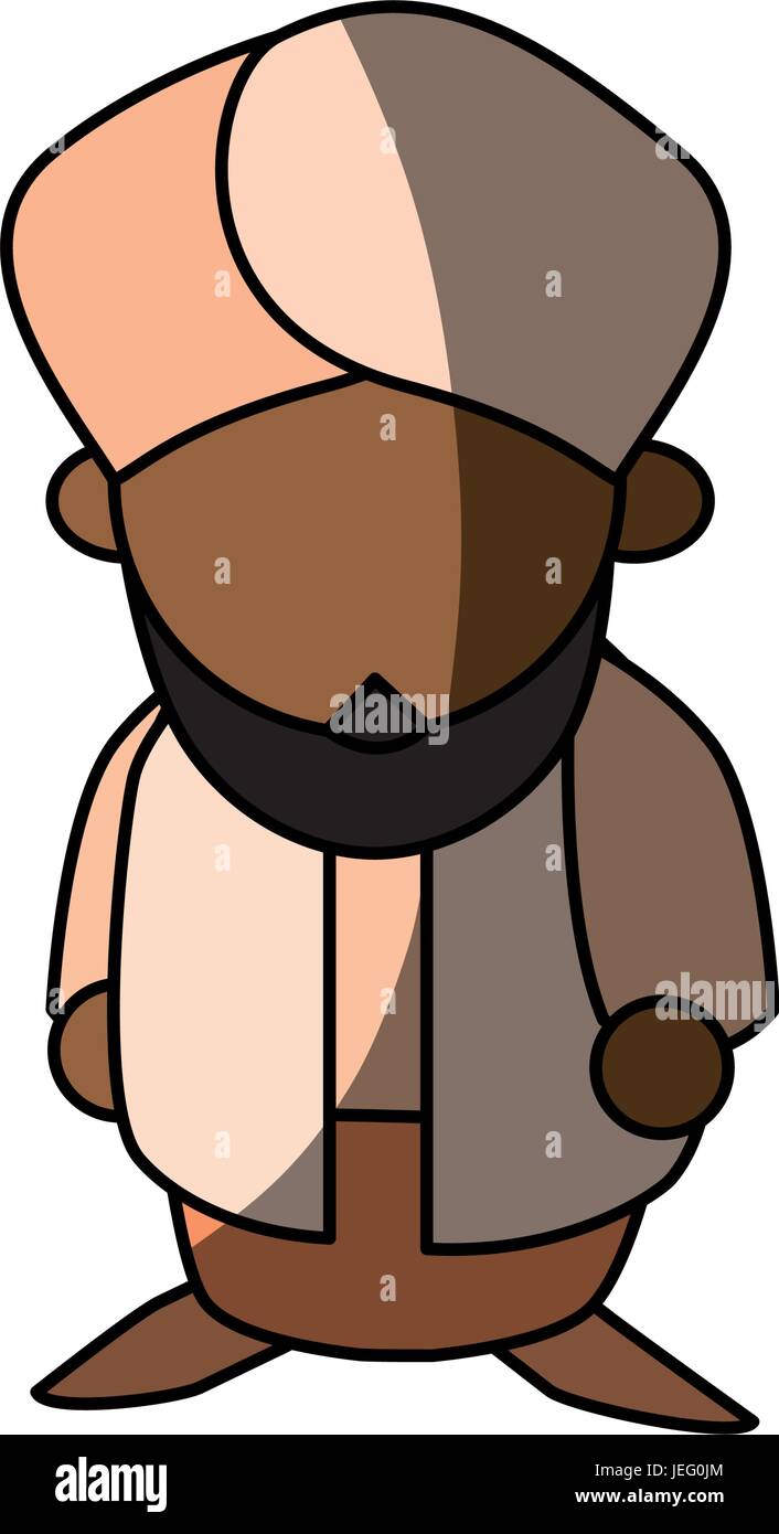 Indian ethic man cartoon Stock Vector Image & Art - Alamy