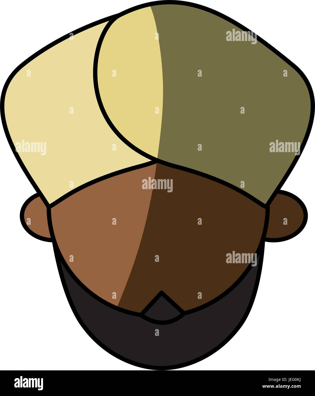 Indian ethic man cartoon Stock Vector Image & Art - Alamy