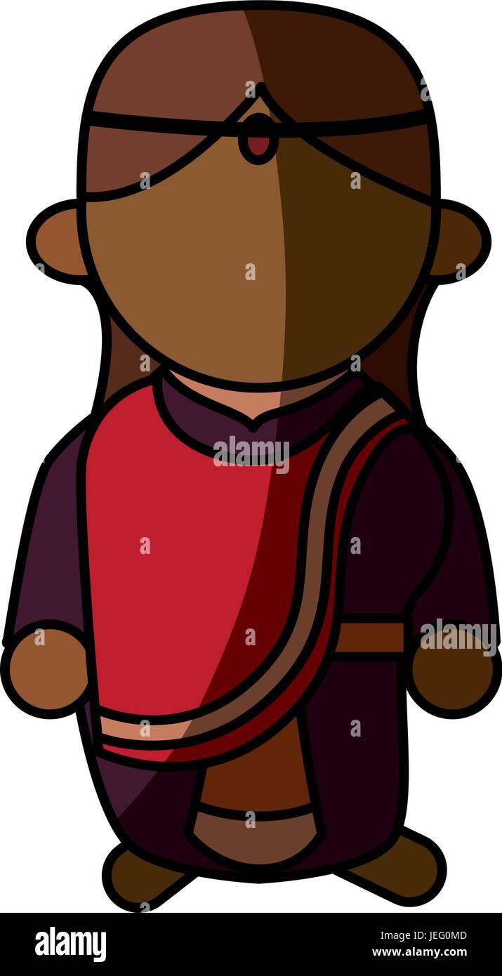 Indian ethic man cartoon Stock Vector Image & Art - Alamy