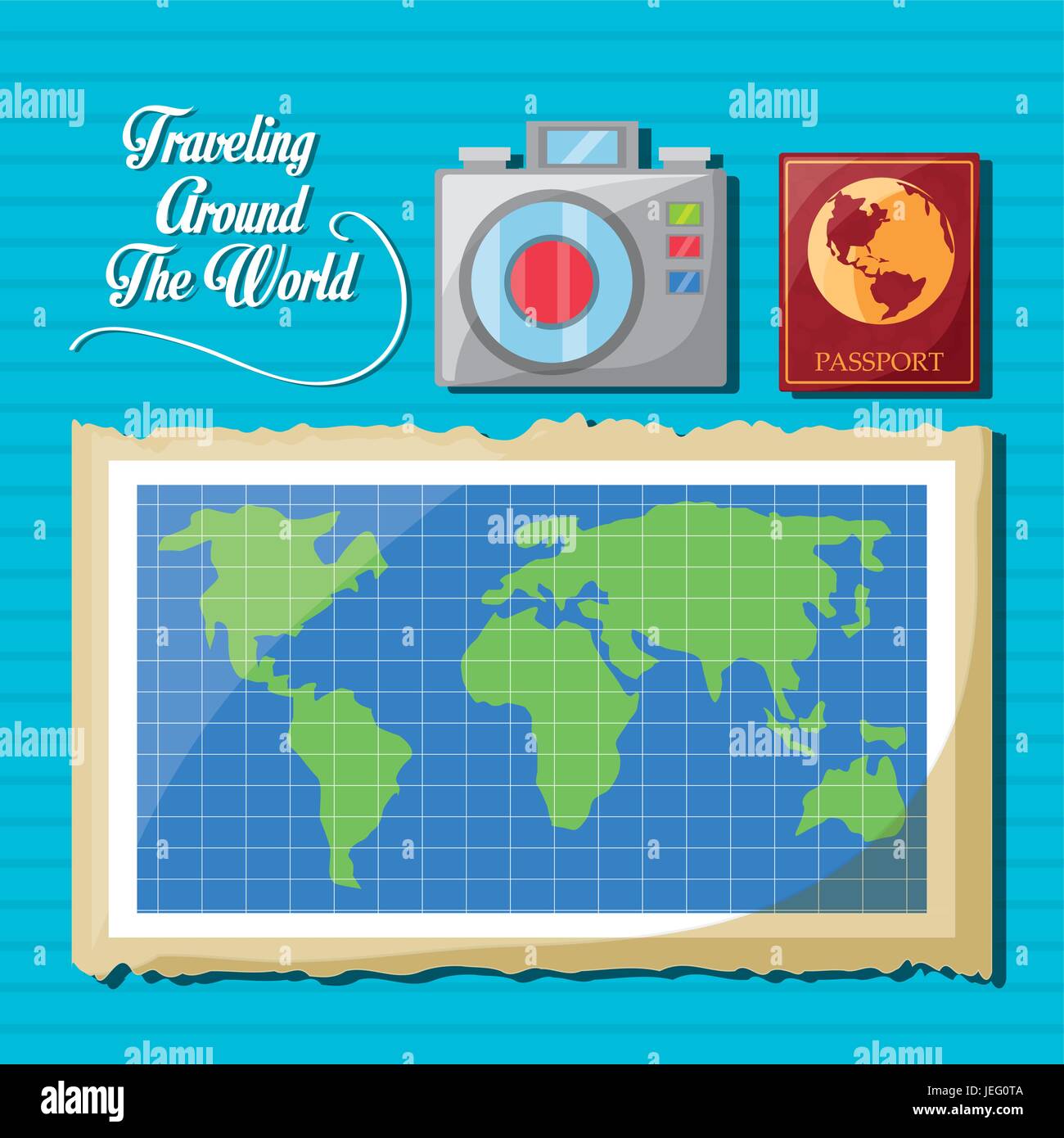 Global explorer Stock Vector Images - Alamy