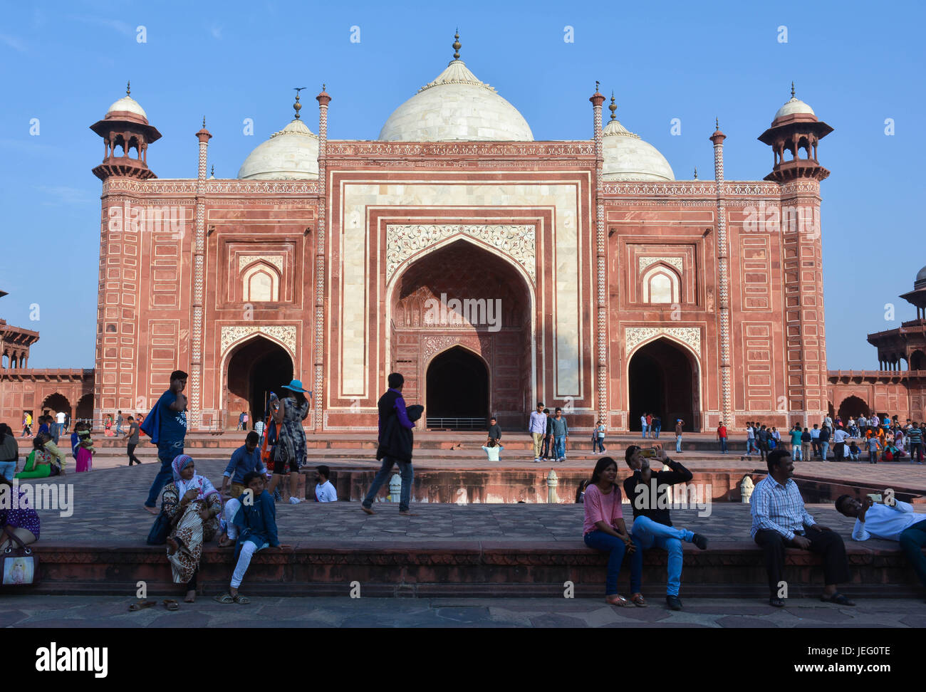 Discovering the Love Story Behind the Taj Mahal Stock Photo - Alamy