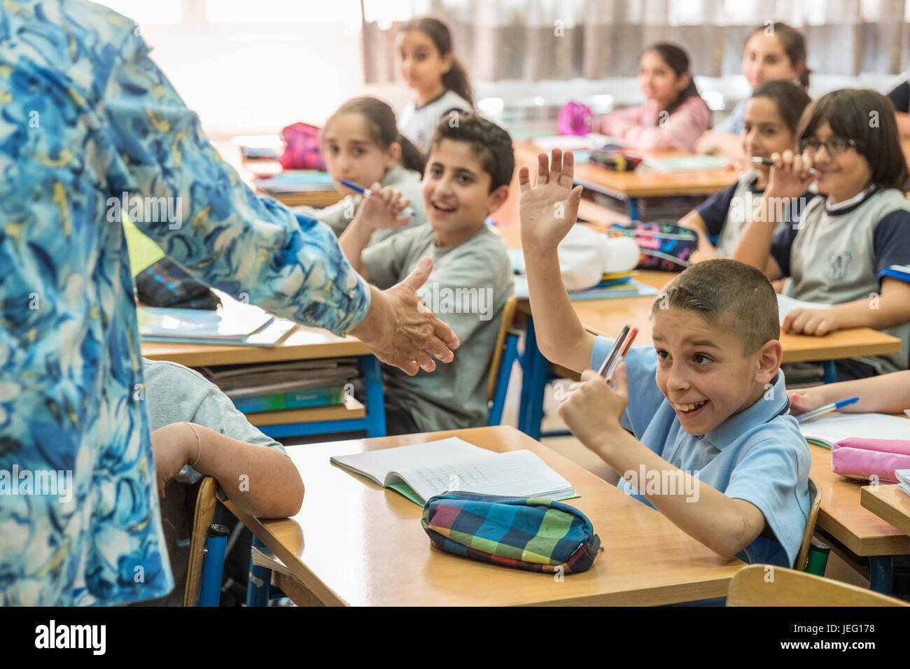 National Evangelical School in Kab Elias, first grade through high ...