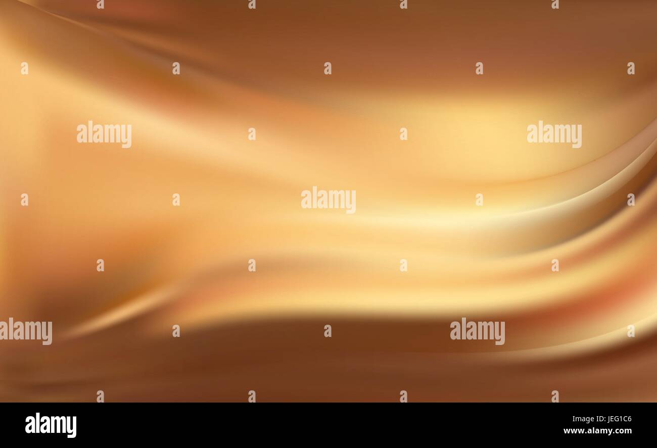 Gold silk background with some soft folds. Fiery flame Stock Vector ...