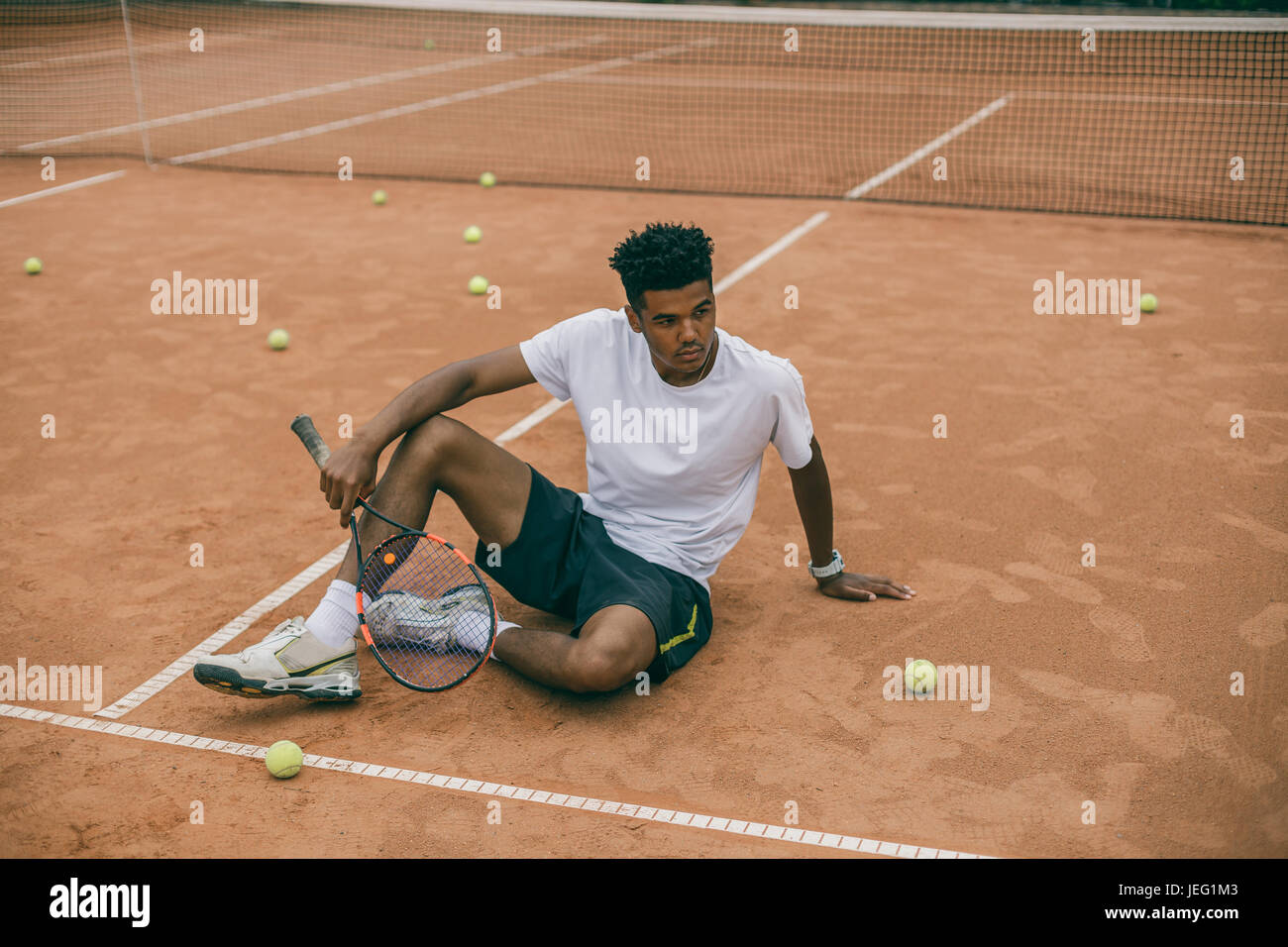 African man resting and chilling on the break time Stock Photo - Alamy
