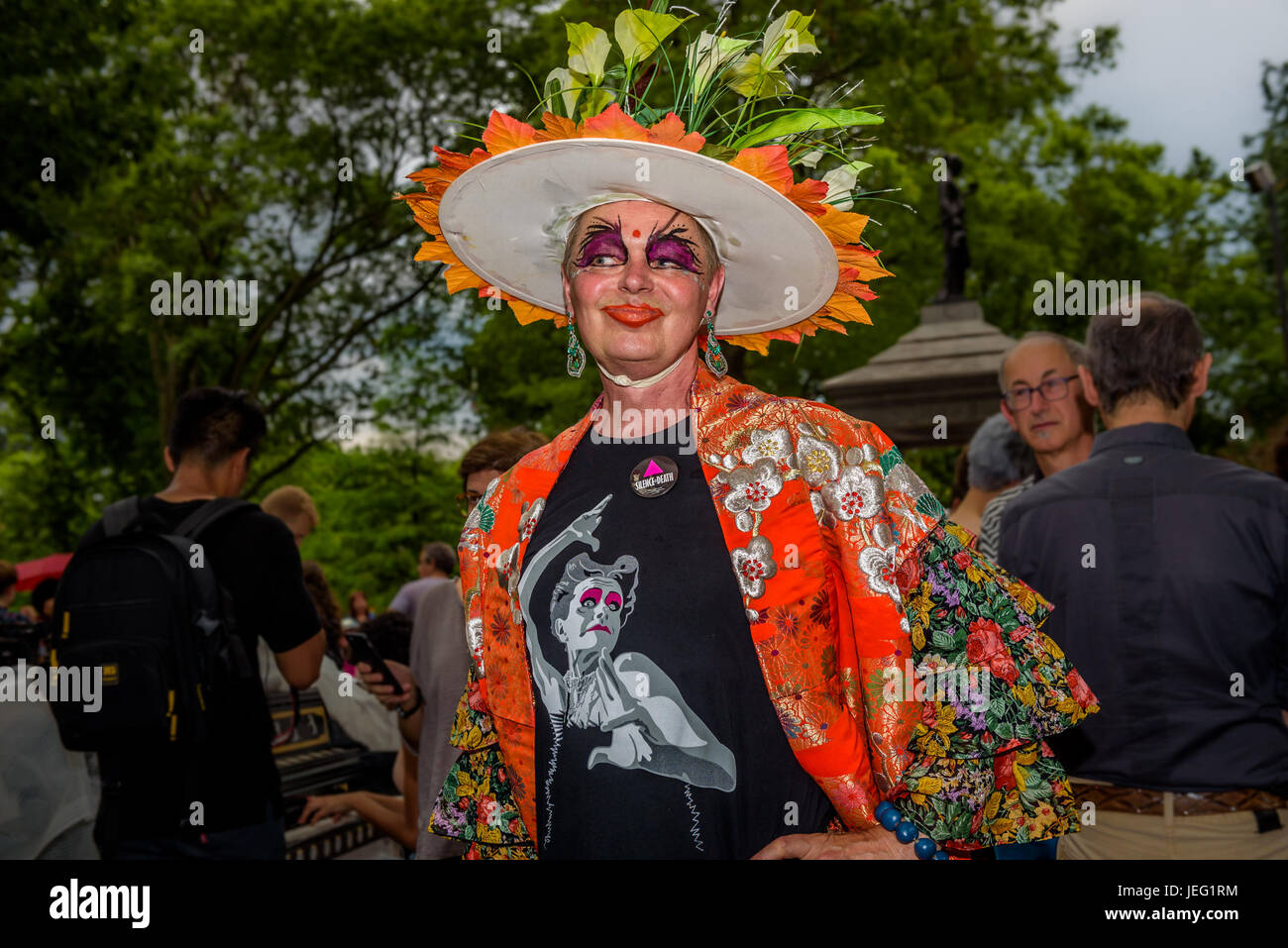 New York City Transgender Cross High Resolution Stock Photography and ...