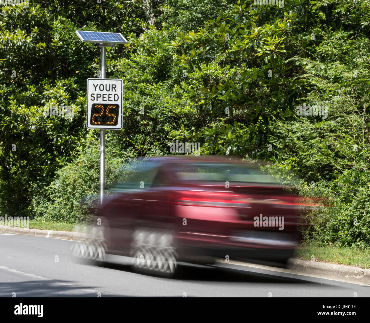 Electronic speed warning sign hi-res stock photography and images - Alamy