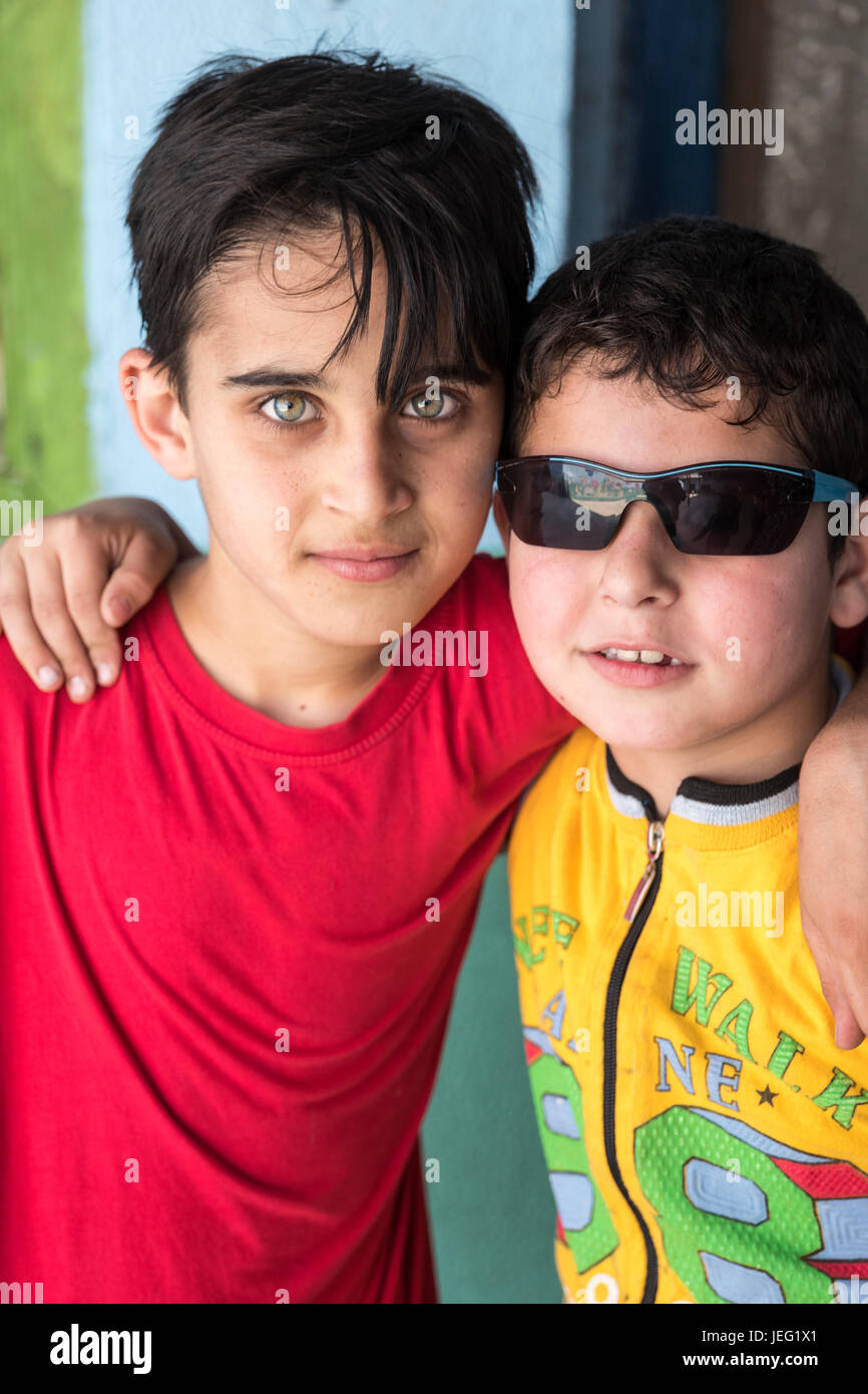 School in Tripoli for Syrian refugee children and interview with ...