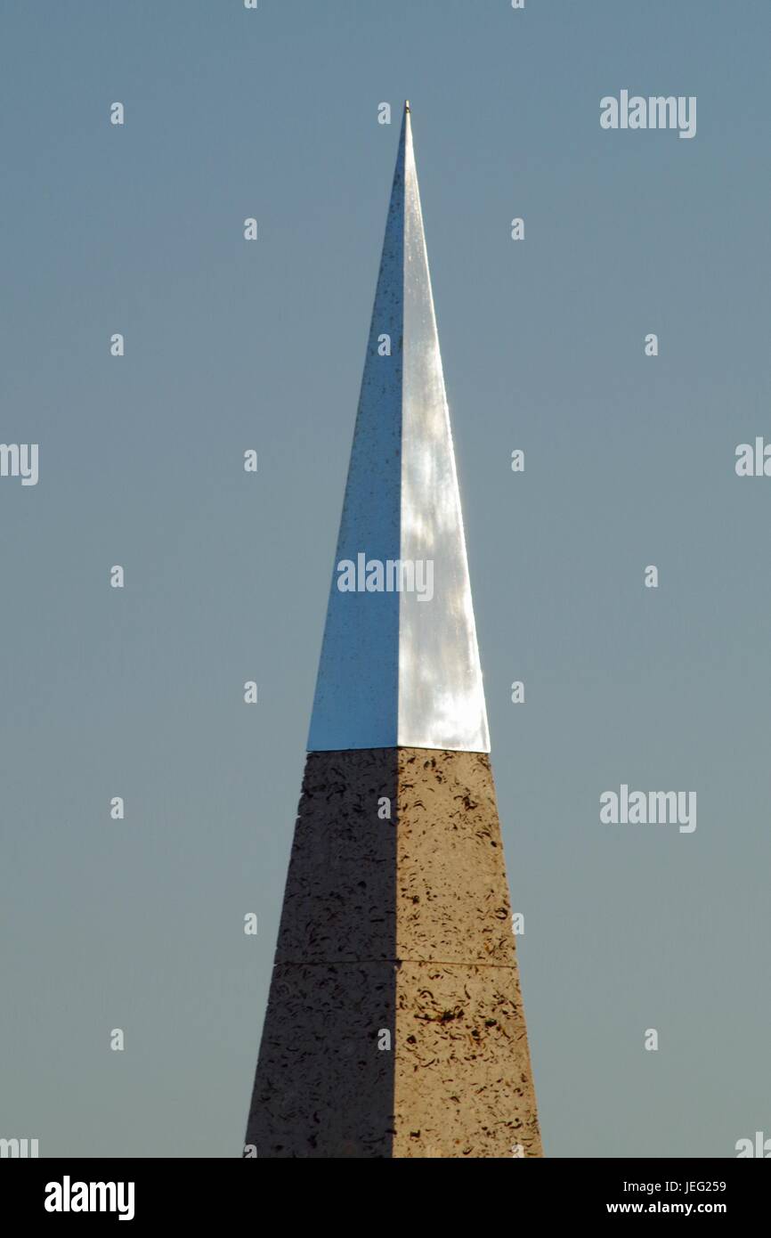 The Geoneedle at Orcombe Point, Marking the Start of the Jurassic Coast ...