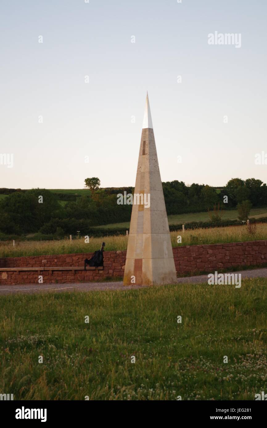 Geoneedle Orcombe Point, World Heritage Site, Jurassic Coast. Exmouth ...