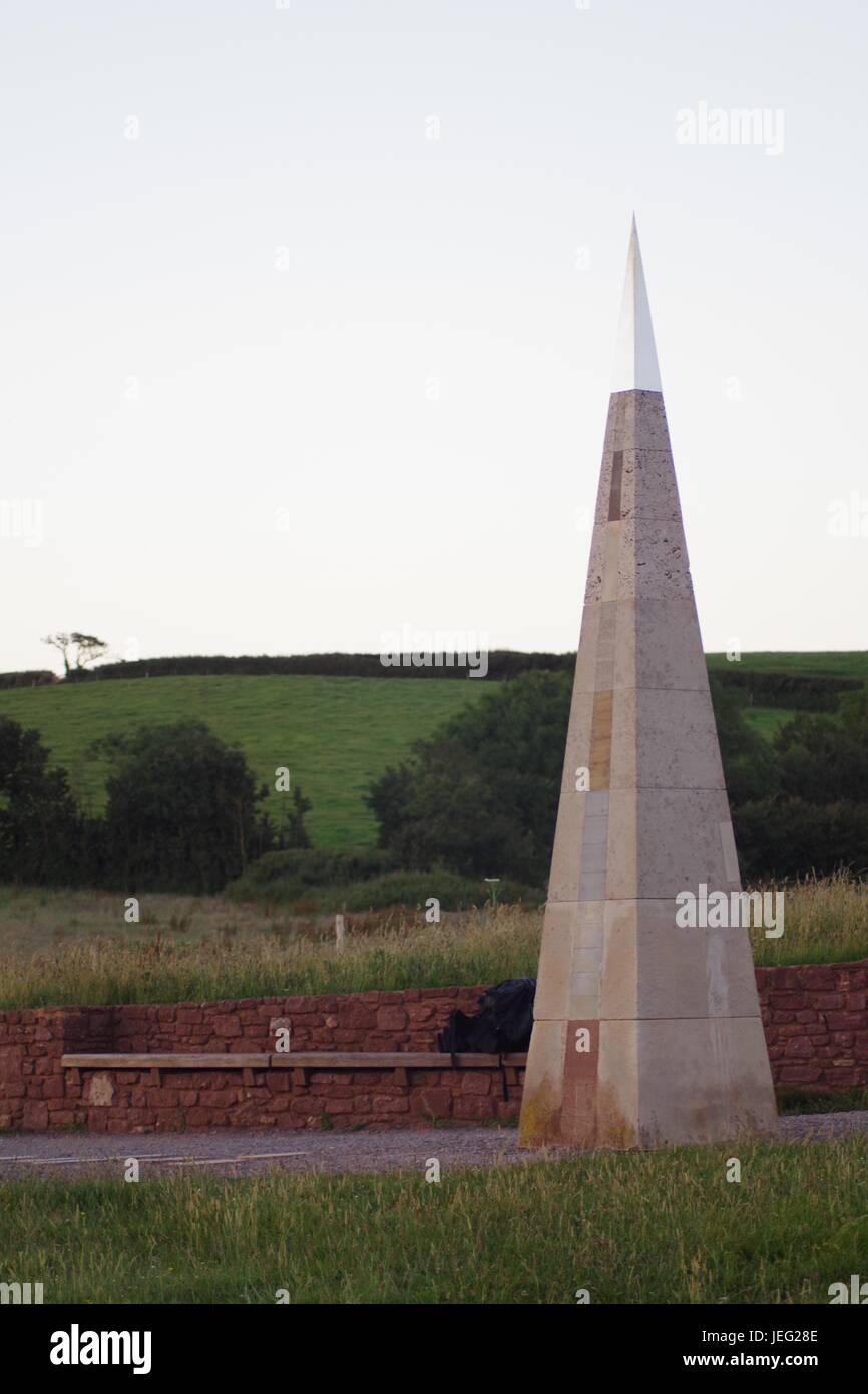 Geoneedle Orcombe Point, World Heritage Site, Jurassic Coast. Exmouth ...