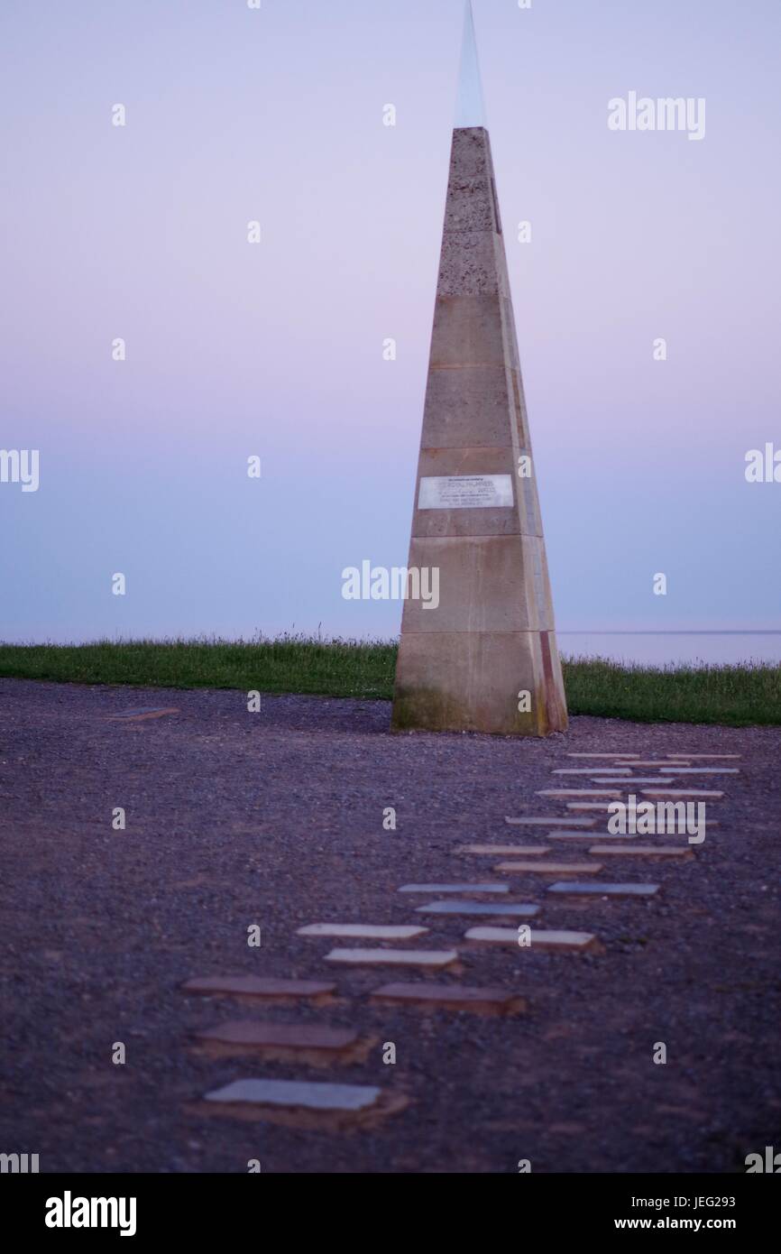 Geoneedle Orcombe Point, World Heritage Site, Jurassic Coast. Exmouth ...