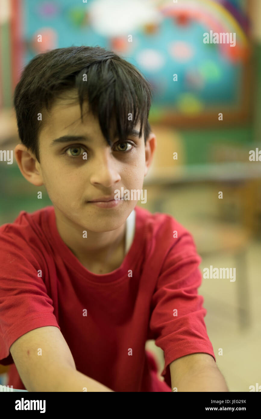 School in Tripoli for Syrian refugee children and interview with ...