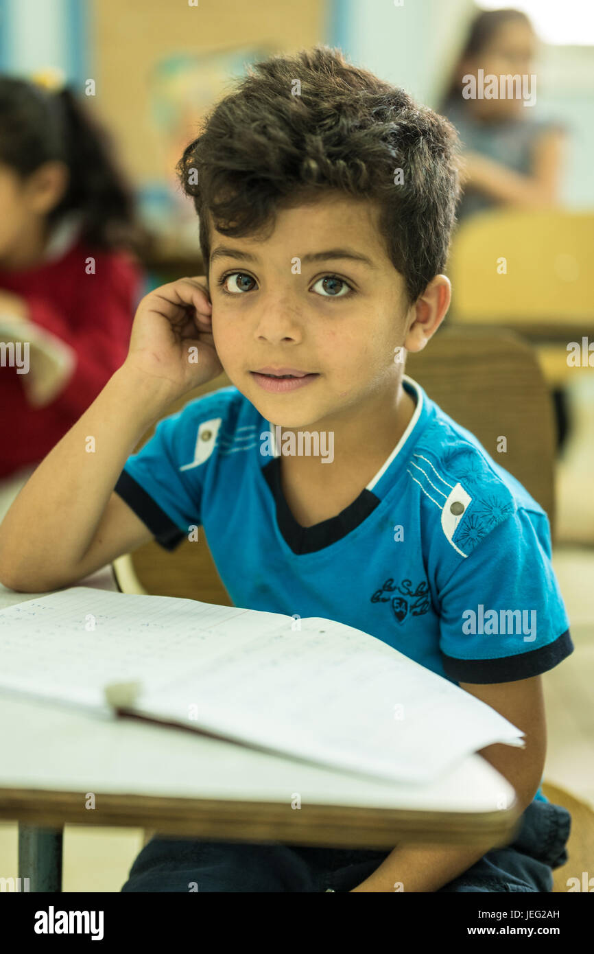 School in Tripoli for Syrian refugee children and interview with ...