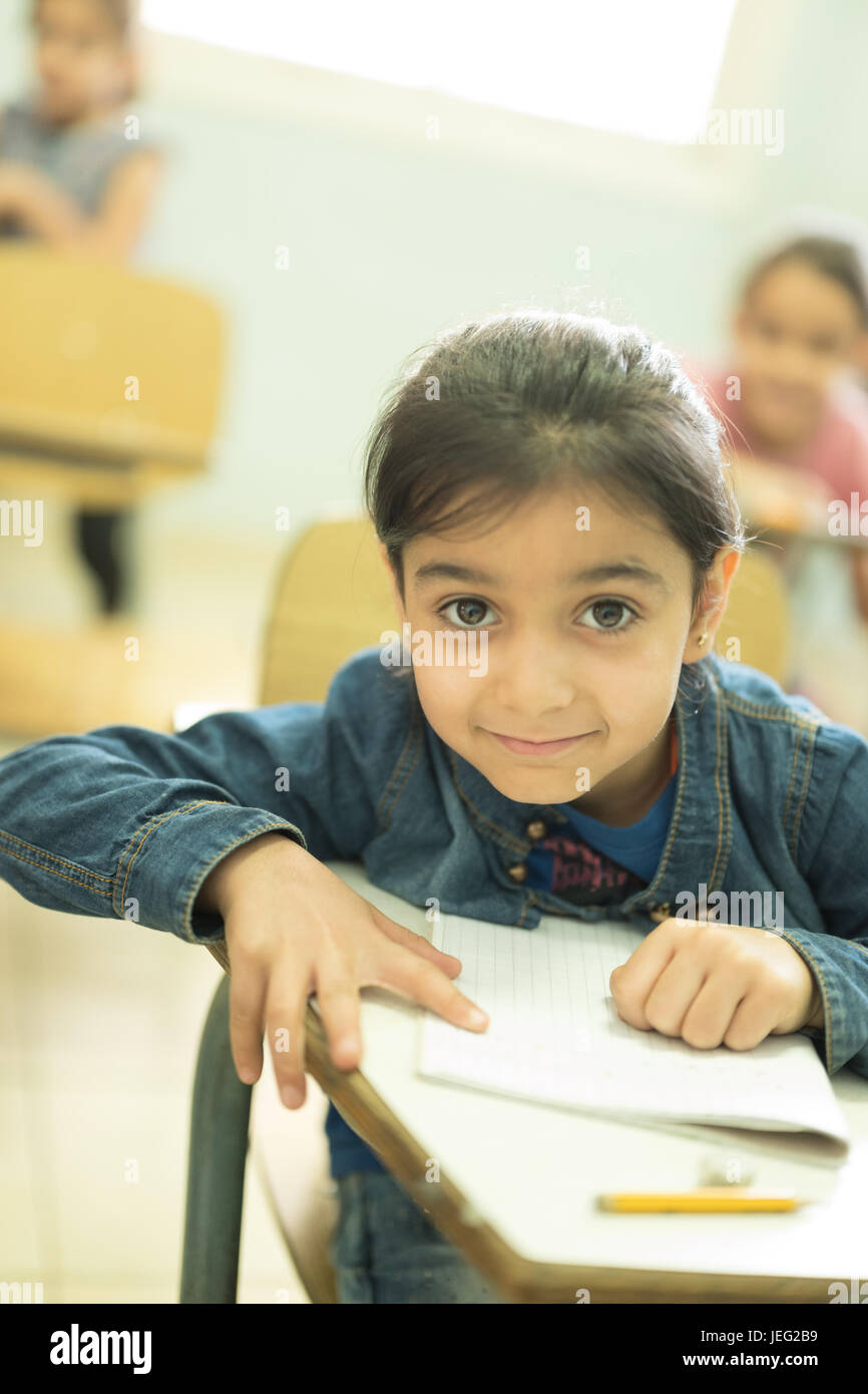 School in Tripoli for Syrian refugee children and interview with ...