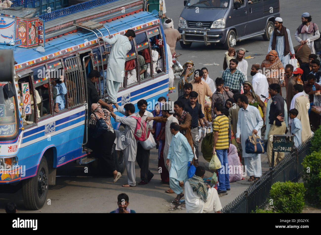 Pakistan pakistani bus, lahore, hi-res stock photography and images - Alamy