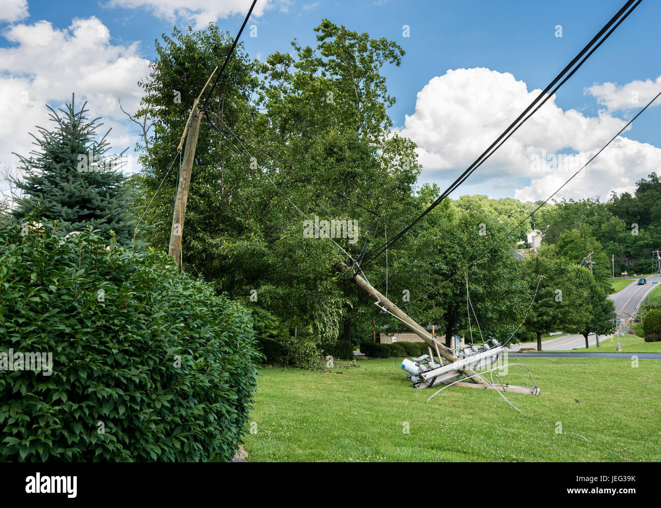 Power pylon storm hi-res stock photography and images - Alamy