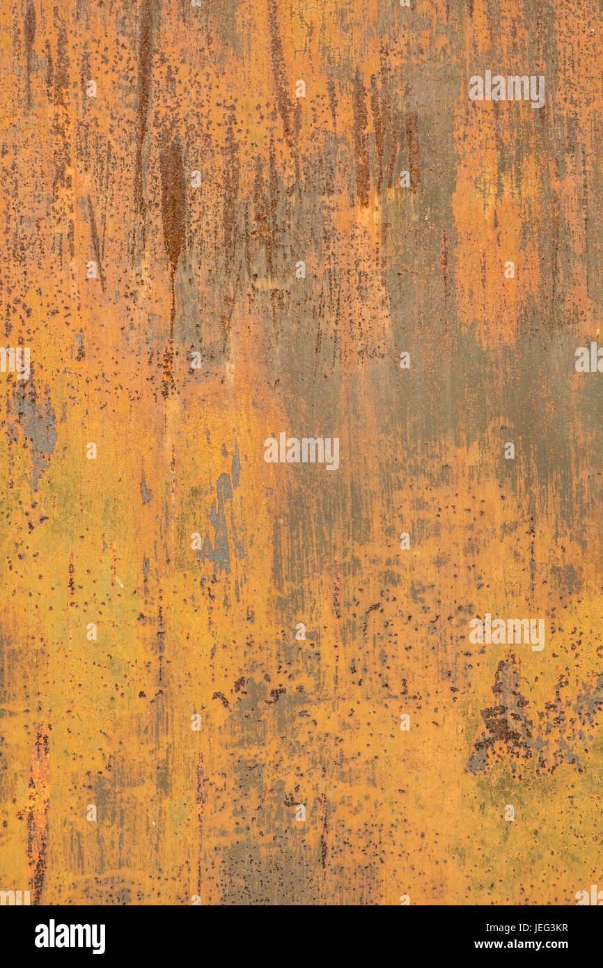 Full frame take of a sheet of oxidized metal Stock Photo - Alamy