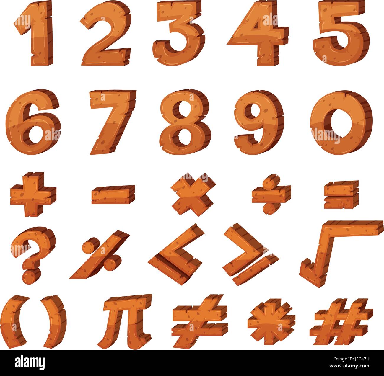 Numbers multiplication Stock Vector Images - Alamy