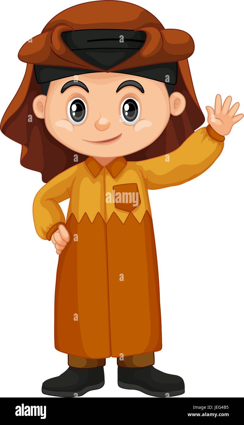 Qatar boy Stock Vector Images - Alamy