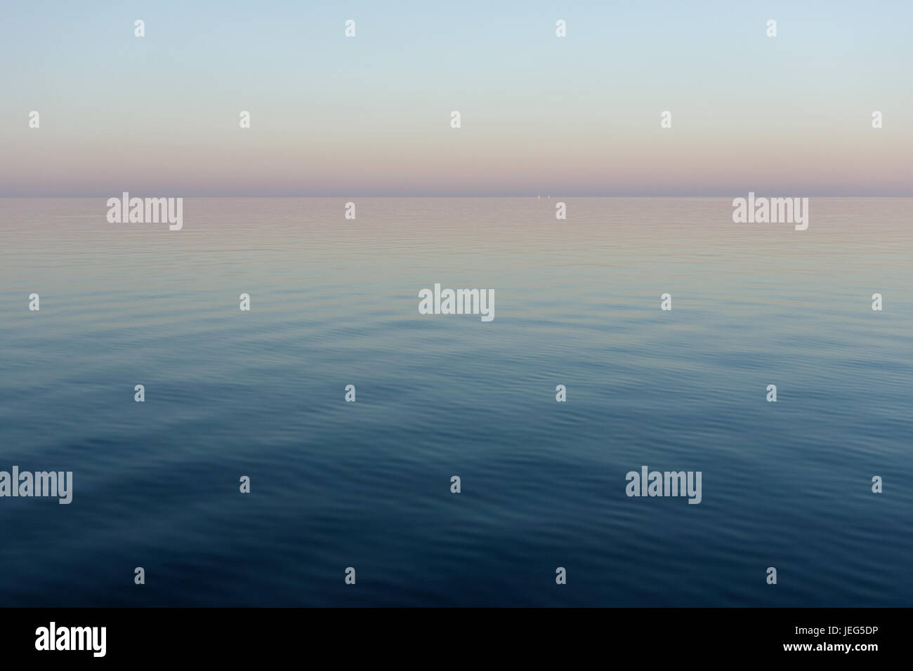 Flat calm seas at the Arkona Offshore Windfarm Stock Photo - Alamy