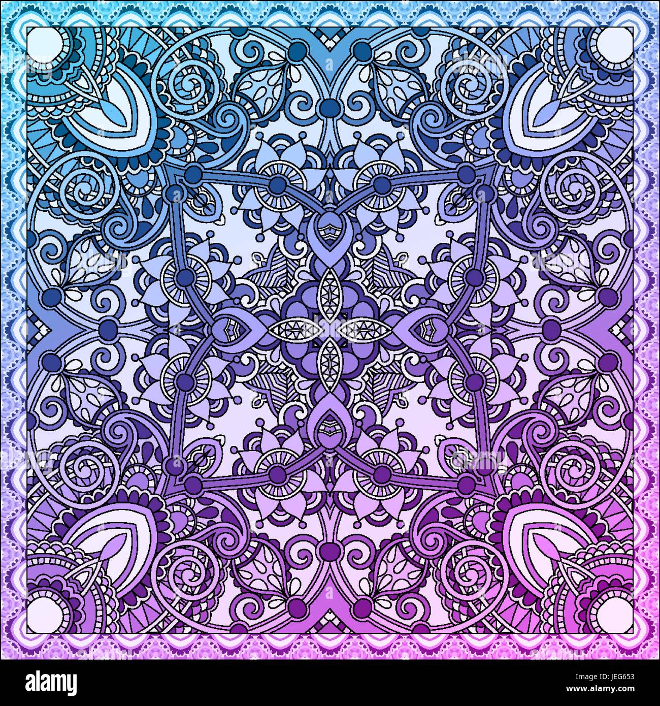 paisley bandanna to print on fabric Stock Vector Image & Art - Alamy