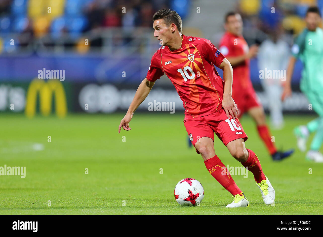 David Babunski during the UEFA European Under-21 match between FYR ...