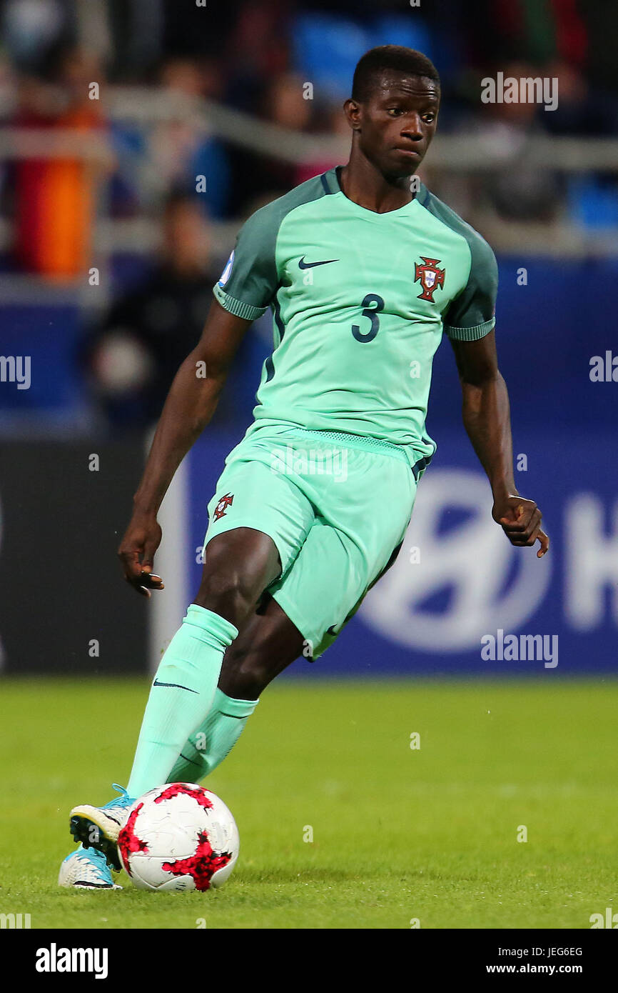 Edgar Le during the UEFA European Under-21 match between FYR Macedonia ...