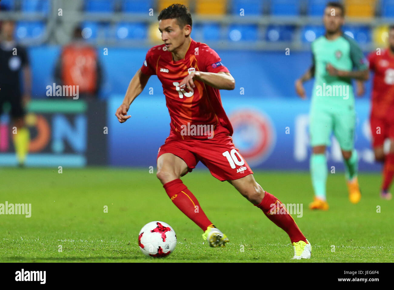 David Babunski during the UEFA European Under-21 match between FYR ...
