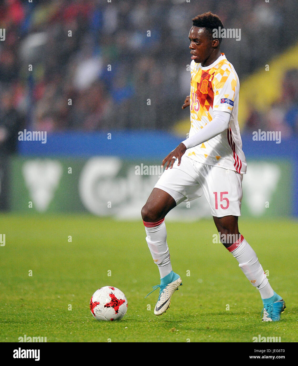 Inaki Williams during the UEFA European Under-21 match between Serbia ...